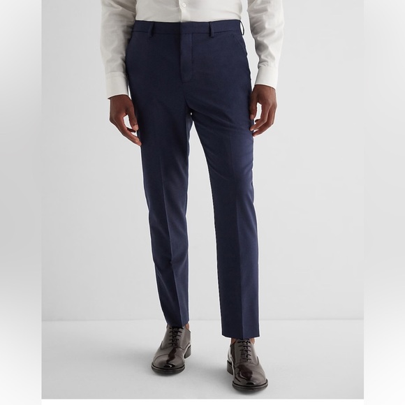 Express | Pants | Extra Slim Navy Woolblend Modern Tech Suit Pant ...